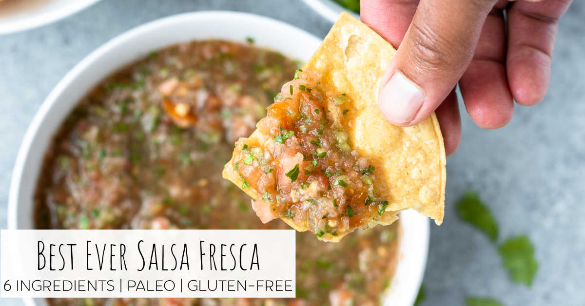 The BEST easy Salsa Fresca - Beauty and the Bench Press